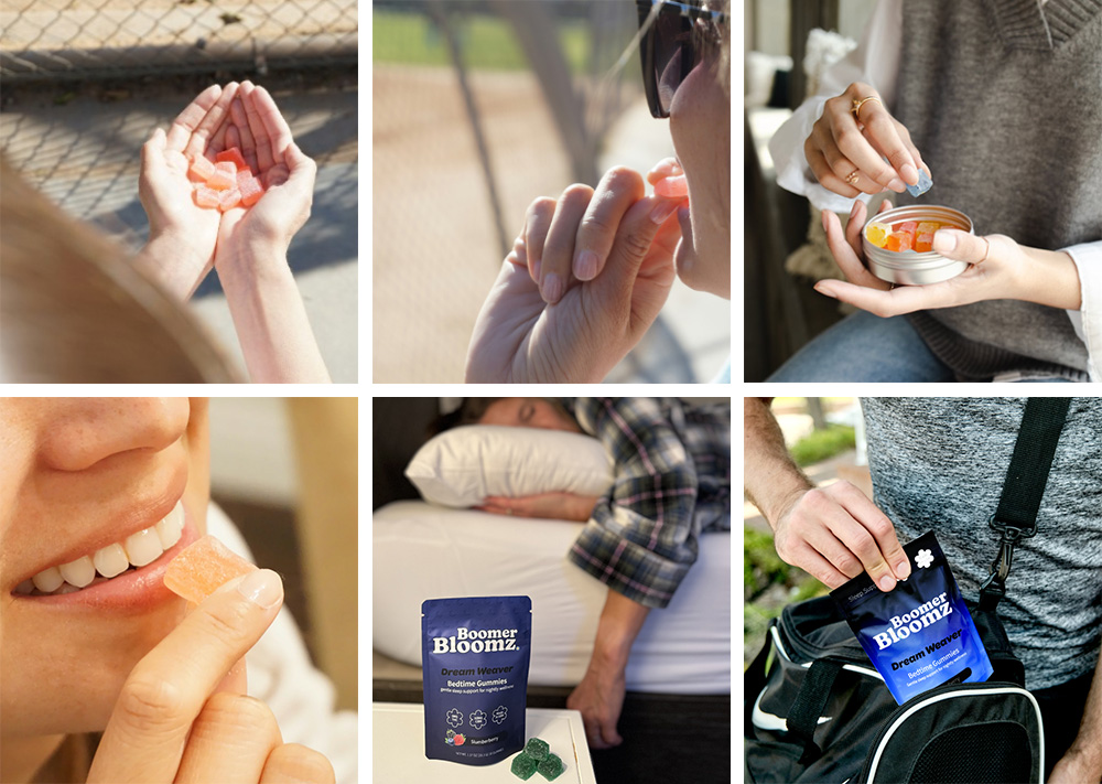 Boomer Blooms - Microdose THC Gummies